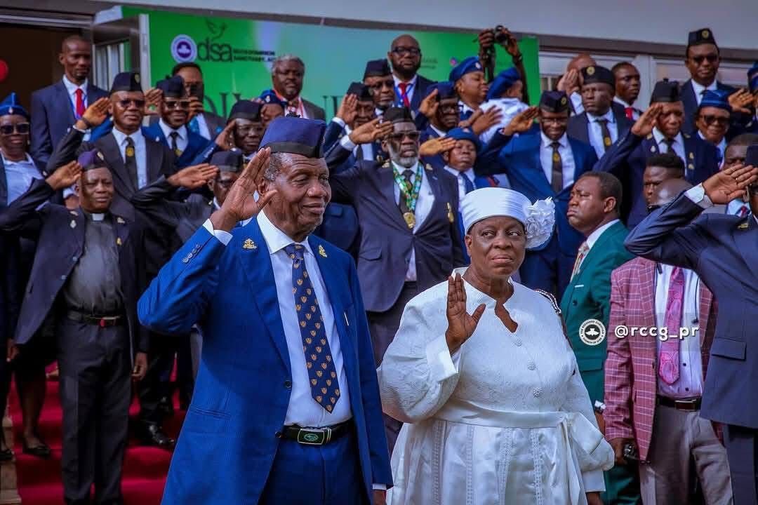 Pastor Enoch Adeboye And Wife Indoctrinated Into Patron General Of Boys & Girls Brigade - BLN ...